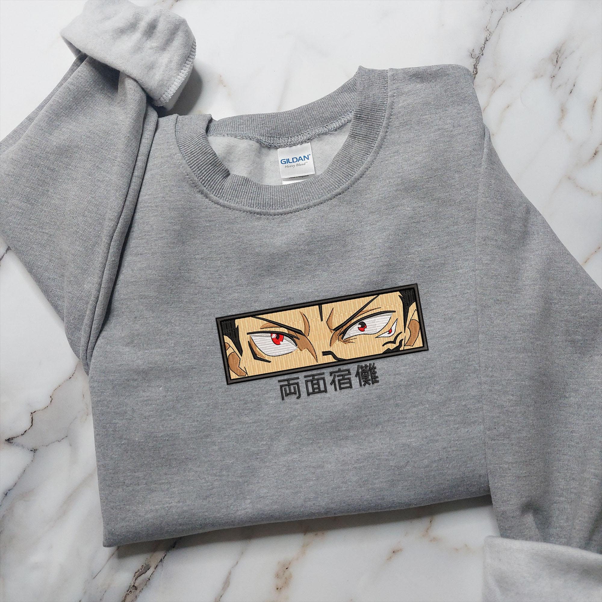 Sukuna Jujutsu Kaisen Style No 03 Embroidered Clothing