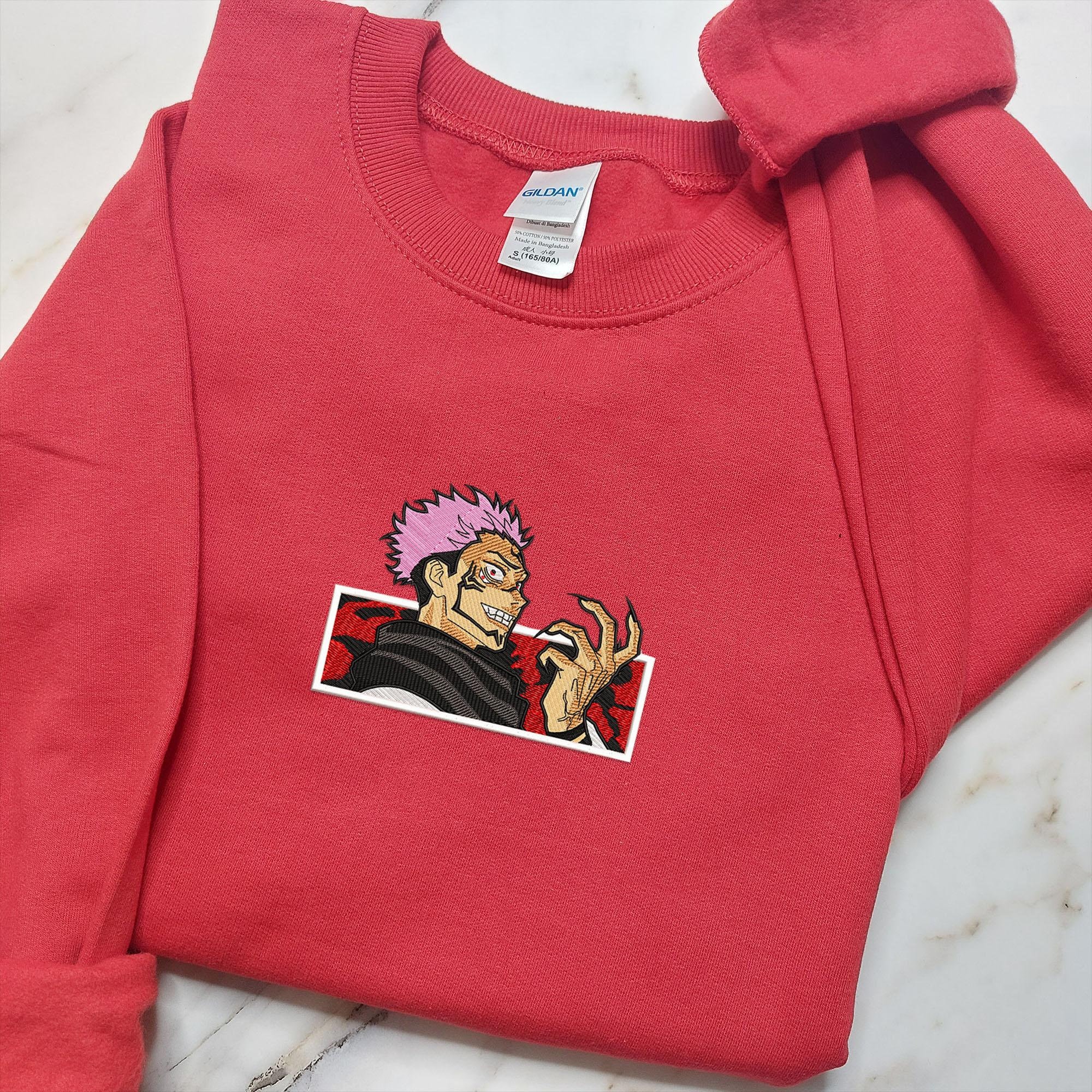 Sukuna Jujutsu Kaisen Style No 02 Embroidered Clothing