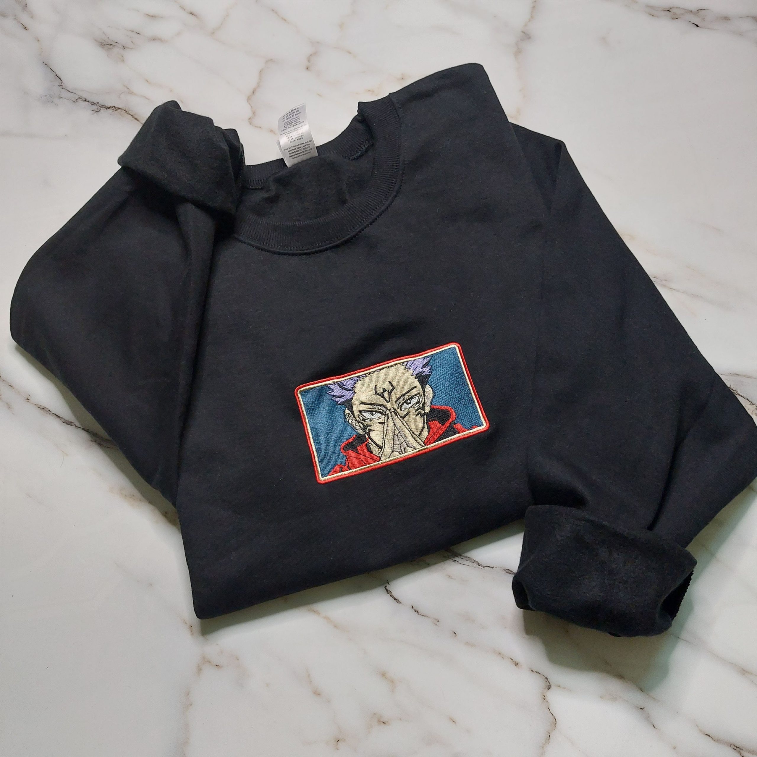 Sukuna Jujutsu Kaisen Style No 01 Embroidered Clothing