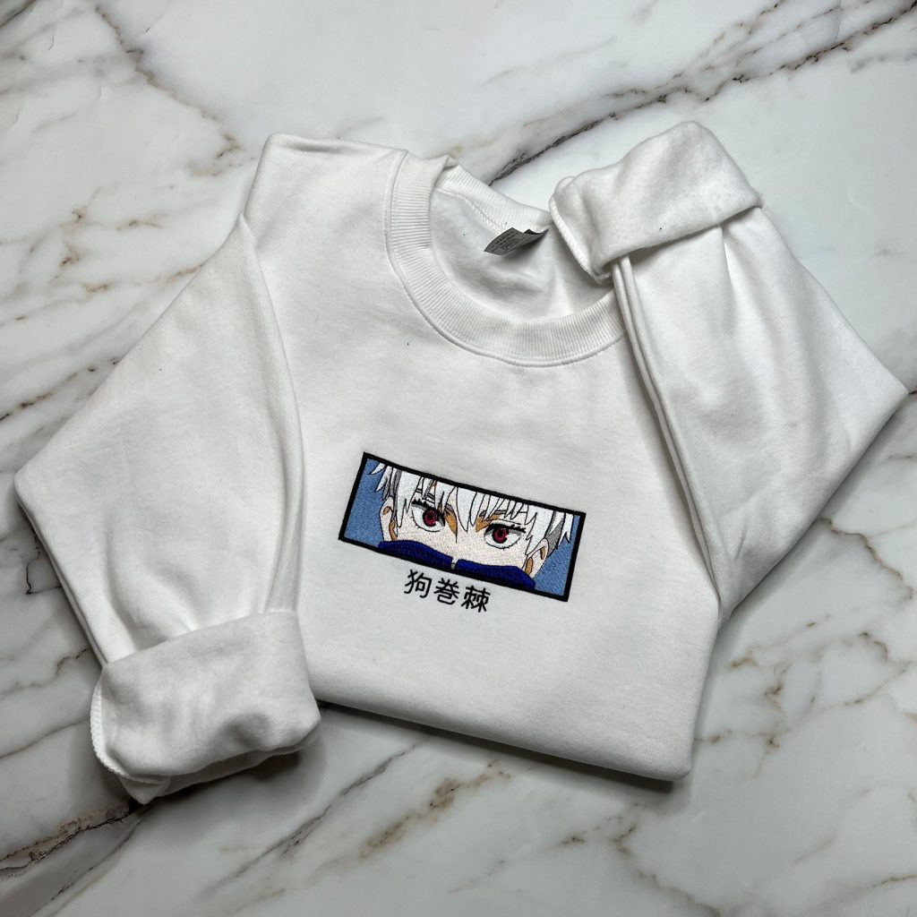 Gojo Jujutsu Kaisen Style No 04 Embroidered Clothing